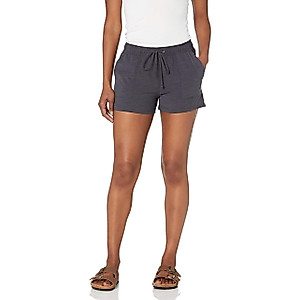 HUK Women's Spinner Performance Quick-Drying Short, Black, Large