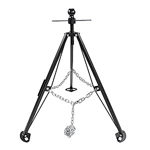 Dumble Gooseneck RV Stabilizer Tripod - 2-5/16in Ball Joint 7500lb Cap 5th Wheel Tripod Stabilizer Adjustable Jack