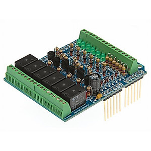 Velleman VMA05 I/O Shield for Arduino, 1 Grade to 12 Grade, 2.75" L x 2.16" W x 1.18" H