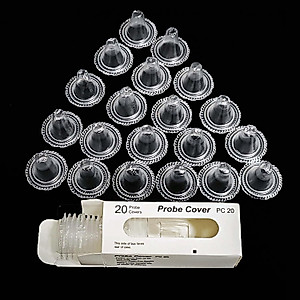 Disposable Ear Thermometer Probe Covers - 1000pcs Upgraded Version Thermometers Lens Filters Refill Caps for All Braun Thermometer Digital Thermometer Protective Cover for Baby Adults Kids Infant