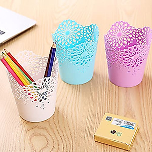 Cabilock Mini Trash Can Mini Trash Bins Mini Trash Container Desktop Trash can Wastebasket Bathroom: Vanity