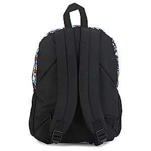 Mickey Mouse Allover Bookbag Backpack - Mickey Mouse Allover School Bag - Backpack for Boys, Girls, Kids, Adults (Blue)