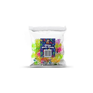 Cool Chimpanzee Stretchy Sticky Hands Kids Party Favors For Kids 4-8 (100-Pack) Toy Assortment, Stocking Stuffers, Easter Egg Toys Fillers