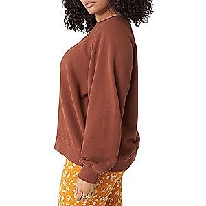 Bandier x Sincerely Jules_The Juniper Crew Neck Sweatshirt Sunbaked-M