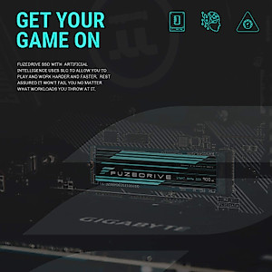 Enmotus FuzeDrive SLC Hybrid SSD 900GB PRO Gaming M.2 Gen 3 PCIe NVMe Built-in Artificial Intelligence w/ x4 TBW Endurance, Up to 3470 MB/s Read – 2000MB/s Write (P200-900/24)