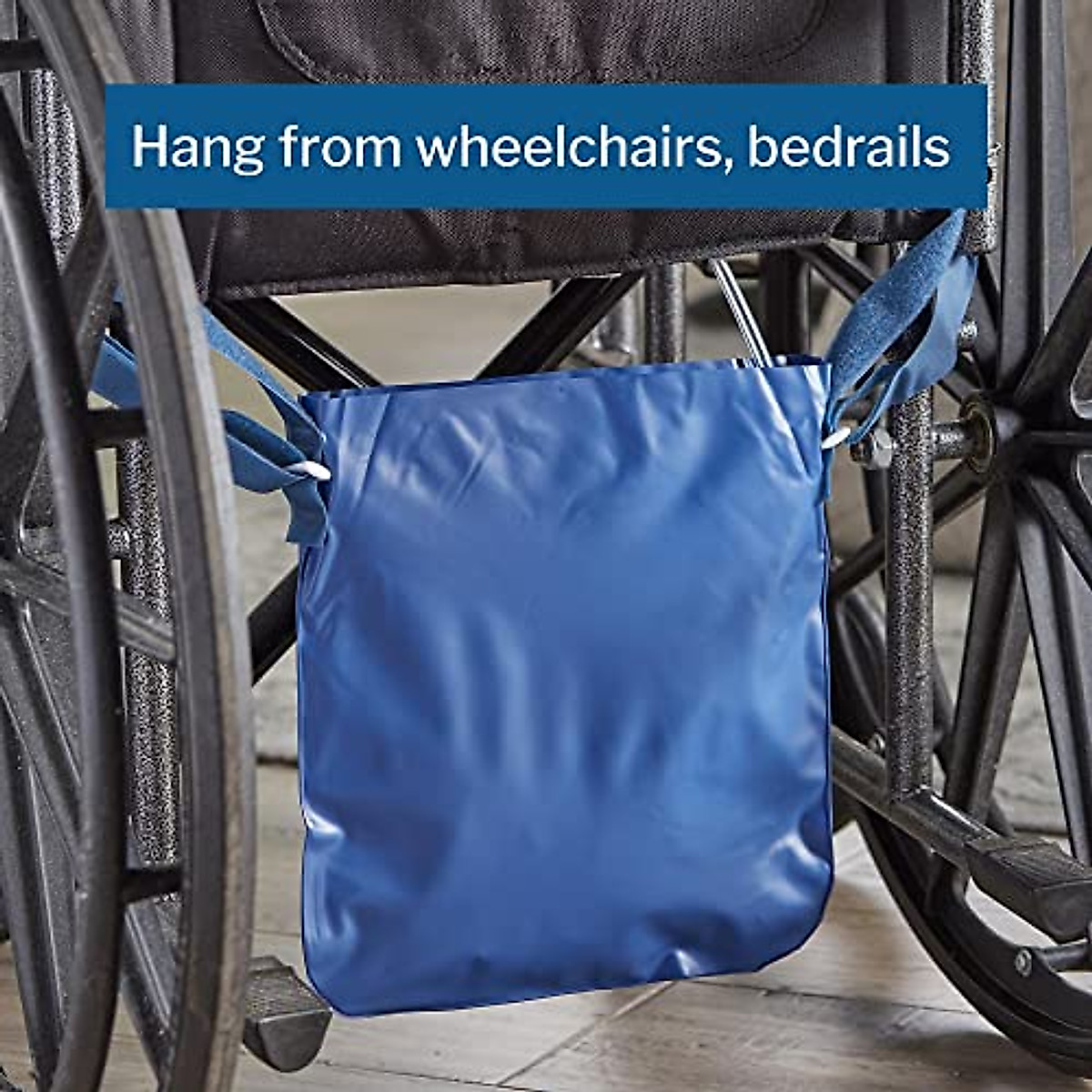 McKesson Urinary Drainage Bag Holder for Wheelchair, Geri-Chair or Bed Rails, 1 Count