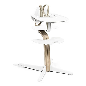 Stokke Tray for Nomi, White - Easily Mounts on Stokke Nomi Baby Set - Dishwasher-Safe, Food-Grade Plastic