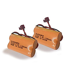 (4 Pack)2.4V 1100mAh AA Ni-CD Battery Pack Replacement for Lithonia ELB2P401N ELB 2P401N ELB0310 ELB 0310, Powercell PCHA4/5-2-SR-LC, OSA098 NIC1158 Exit Sign Emergency Light
