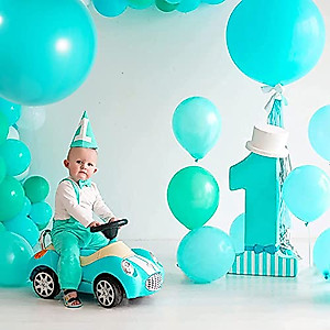 Turquoise Balloon Kit for Weddings & Parties - 105pc Assorted Set