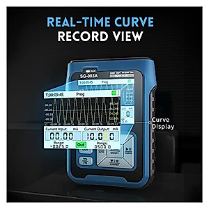 LONNYS SG-003A LCD Signal Generator Adjustable 0-10V 4-20mA Current Voltage Process Controlling Transmitter Calibrator