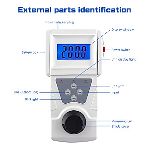 BriSunshine Lab Turbidity Meter, Handheld Portable Turbidimeter for Testing Turbidity of Liquids, Measuring Range 0-200 NTU, ISO 9001 Certification Compliant