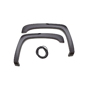 Lund SX205TA Elite Series Black Sport Style Textured Front Fender Flare - 2 Piece