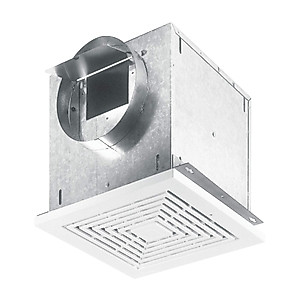 Broan-NuTone L300 High Capacity Ventilator Fan, Commercial Exhaust Fan, 2.9 Sones, 120V, 308 CFM, White