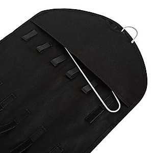 Foraineam 3 Pack Hanging Jewelry Organizer 32 Pockets 18 Hook and Loops Necklace Holder Earrings Bracelet Ring Display Storage Bag