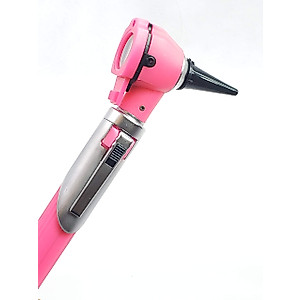 Pink Otoscope Set -LED Otoscope/School Kit-CYNAMED