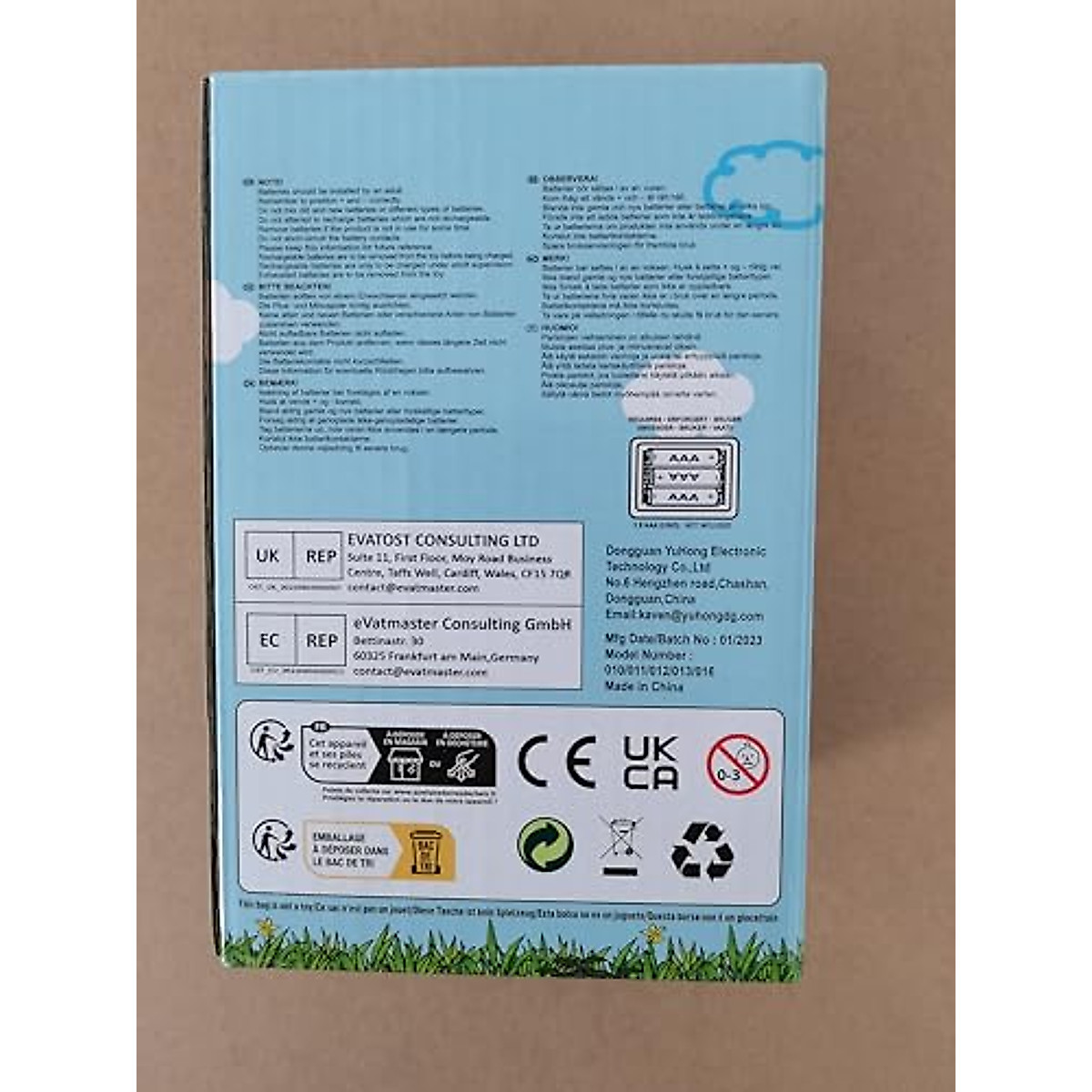 YH YUHUNG Talking Bunny Plush Toy, Electronic Plush Toys Talking Rabbit Repeats What You Say, Easter Basket Stuffers for Toddler