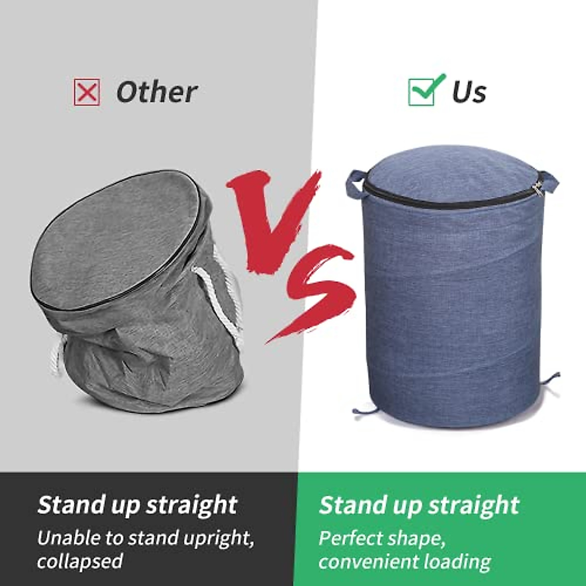 Toy Storage Organizer and Play Mats,Large Toy Basket Toy Storage Bags for Foldable Canvas Basket,Toy Clean Up & Storage Container SuitableWashable Drawstring Play Mat,Suitable for Small Toys (Blue)