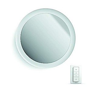 Philips Hue White Ambiance Adore Smart Lighted Mirror with Dimmer Switch (Requires Hue Hub, Works with Amazon Alexa, HomeKit & Google Assistant)