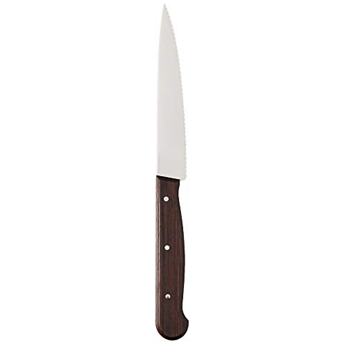 Victorinox Swiss Army 4-3/4-Inch Utility Knife, Wavy, Rosewood Handle