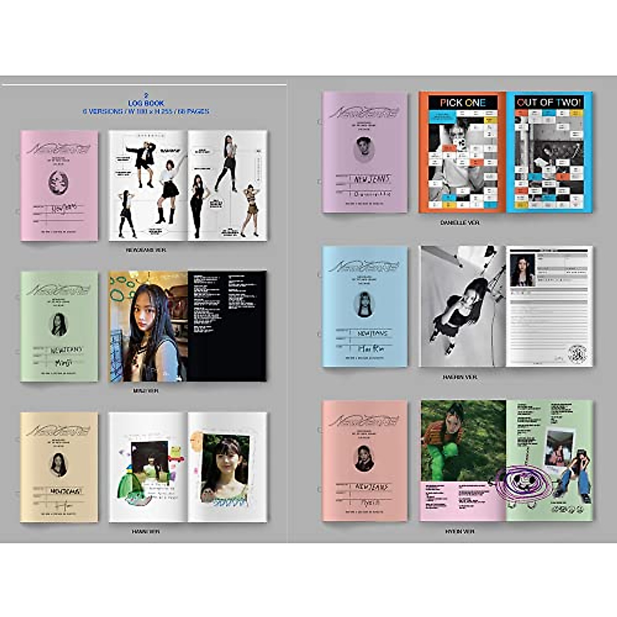 NewJeans - NewJeans 1st EP 'New Jeans' Bluebook ver. CD (HANNI ver.)