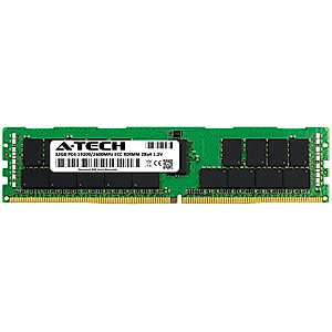 A-Tech 32GB RAM Replacement for Dell SNPCPC7GC/32G, A8711888, CPC7G, 0CPC7G | DDR4 2400MHz PC4-19200 2Rx4 ECC Registered RDIMM Single Server Memory Module