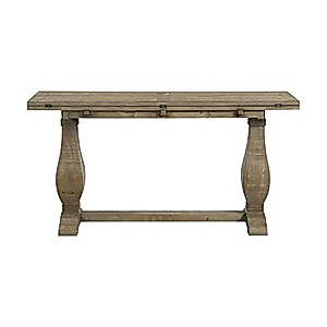 Martin Svensson Home Napa Flip Top Sofa Console Table, Reclaimed Natural
