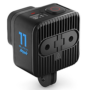 GoPro HERO11 Black Mini - Compact Waterproof Action Camera with 5.3K60 Ultra HD Video, 24.7MP Frame Grabs, 1/1.9" Image Sensor, Live Streaming, Stabilization