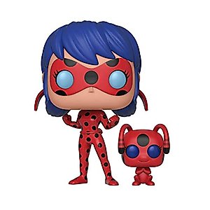Funko POP! and Buddy: Miraculous Ladybug with Tikki Collectible Figure, Multicolor