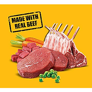 Pedigree High Protein Adult Dry Dog Food Beef and Lamb Flavor Dog Kibble, 18 lb. Bag