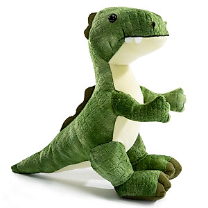 HollyHOME Plush T-Rex Dinosaur Baby Stuffed Animal Toy Kids Gift Green 10"