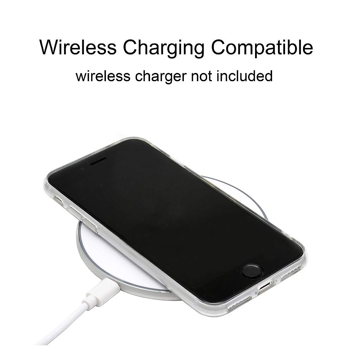 FAteam Matte Finish Heavy Duty Soft Back Cover with TPU Soft Bumper Cassette Tape Case Compatible with iPhone 11-6.1 inch