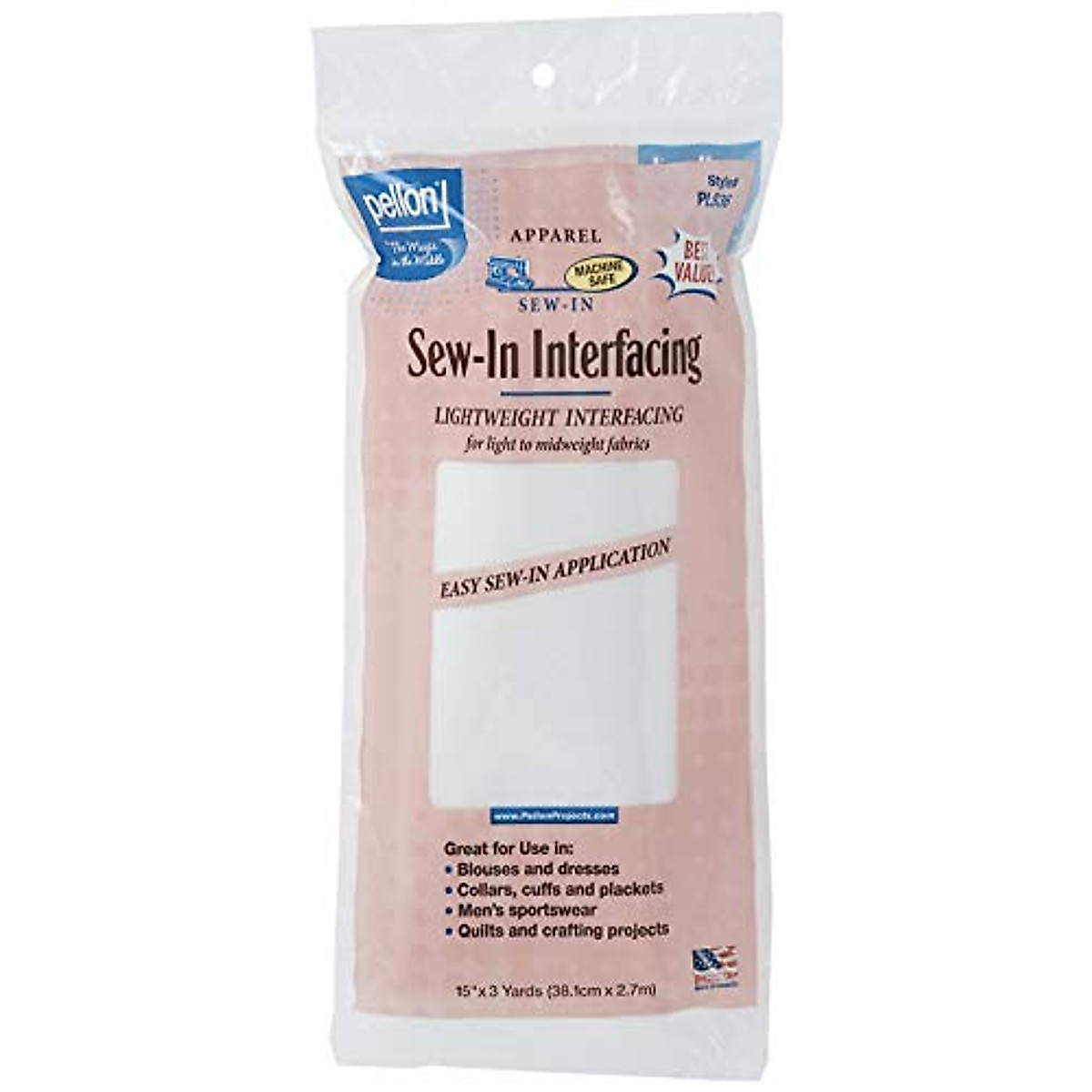 Pellon Lightweight Sew-in Interfacing (PLS36)