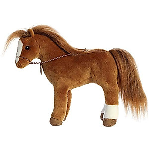 Breyer Aurora® Exquisite Quarter Horse Stuffed Animal - Realistic Detailing - Imaginative Play - Brown 13 Inches
