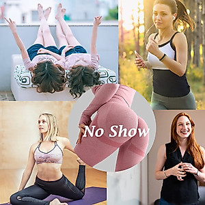 Bolivelan Women's Invisible Seamless Hipster Panties Mid-Rise No Show Laser Cut Briefs Underwear Pack of 6 (8, Multicolor)