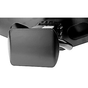 LFPartS Stainless Steel Black Hitch Tube Cover Fits 2" Receivers