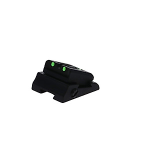 Truglo Slug Gun Series Fiber-Optic Replacement Sights for Factory Dovetails, Compatible with MOSSBERG / 0.060" Front, 0.040" Rear