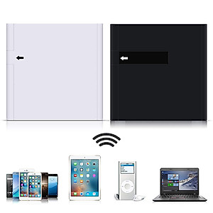 Audio Music Receiver Bluetooth Adapter for 30pin-Enabled Sounddock Dock Speaker (Black)