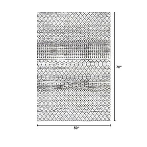 Home Culture Andre Machine Washable Area Rug (4x5'5'')