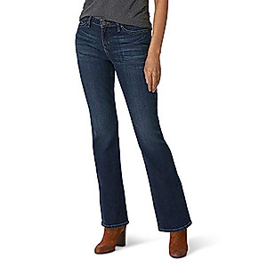 Lee Women's Legendary Mid Rise Bootcut Jean Compass 12