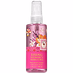 Bath and Body Works PINK PASSIONFRUIT & BANANA FLOWER Travel Size Fine Fragrance Mist 3 Fluid Ounce