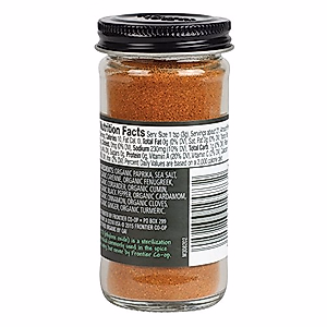 Frontier Organic Seasoning, Berbere, 2.3 Ounce