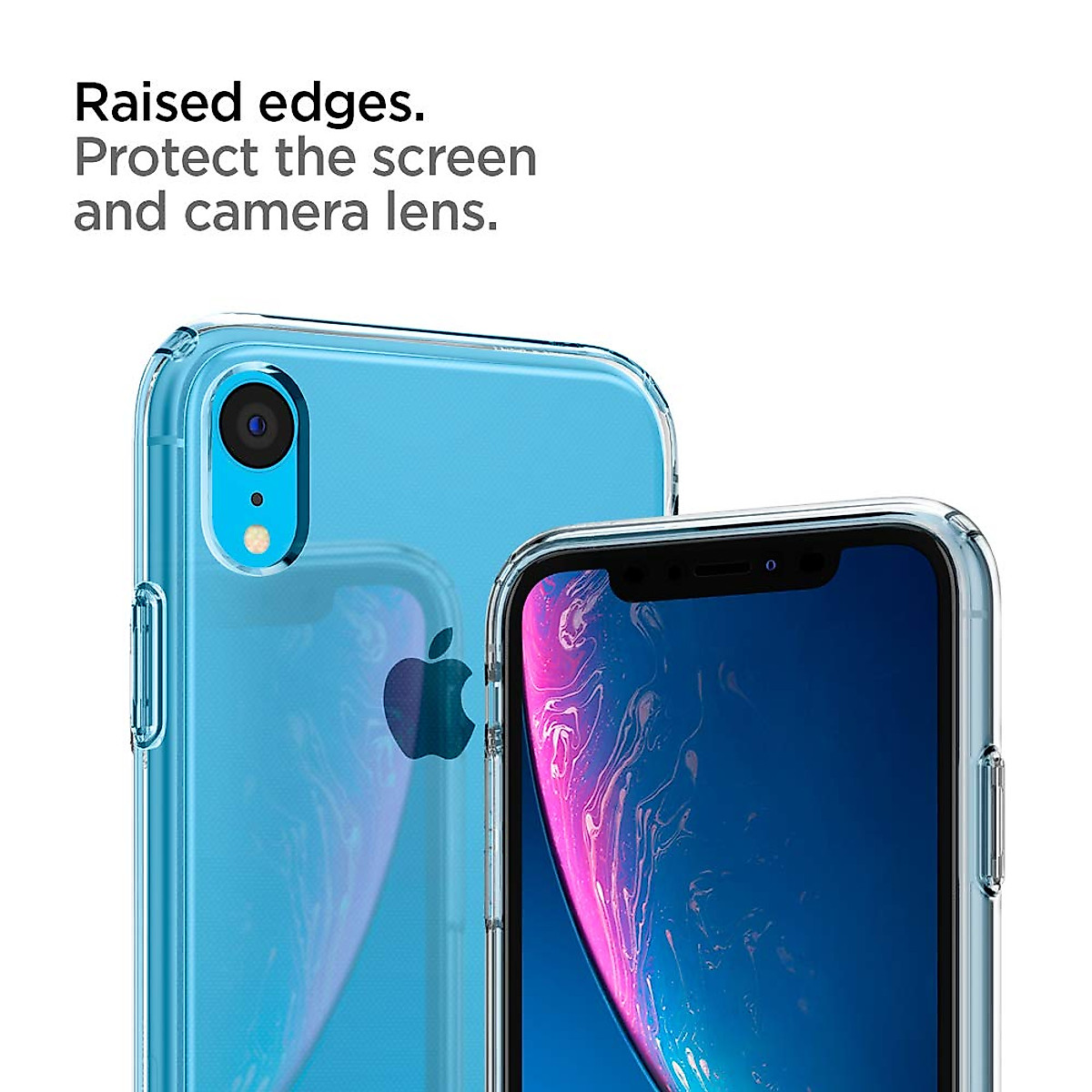Spigen Liquid Crystal Designed for iPhone XR Case (2018) - Crystal Clear