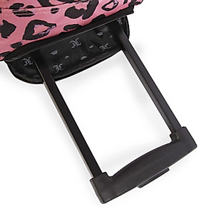Juicy Couture Women's Libra Rolling Duffel, Pink Leopard