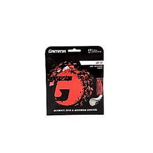 GAMMA Jet 17 Tennis String Set Red