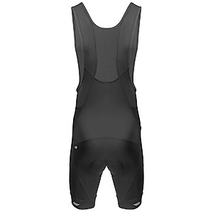 AERO|TECH|DESIGNS | Men's 3D Gel Padded Bike Bib-Shorts | Black | X-Large