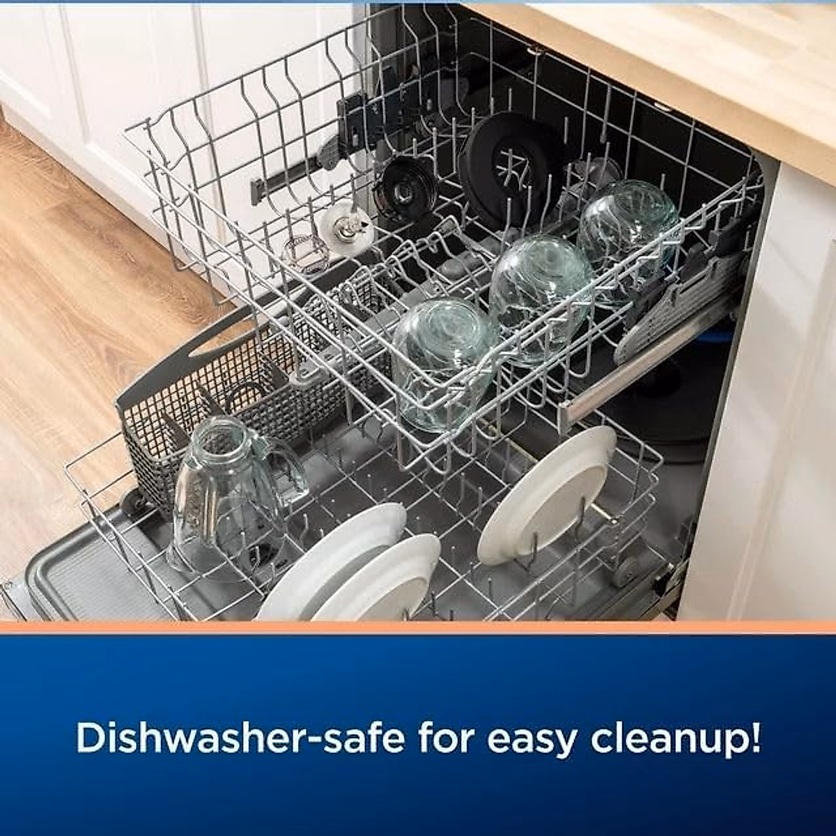 Generic 2195809 Classic 3-Speed Blender, Black; 3 Manual Speeds; 6-cup Blending Jar with Pre-marked Measuremet Lines; 700W High-torque Motor; Diswasher-safe; All-Metal Drive, medium