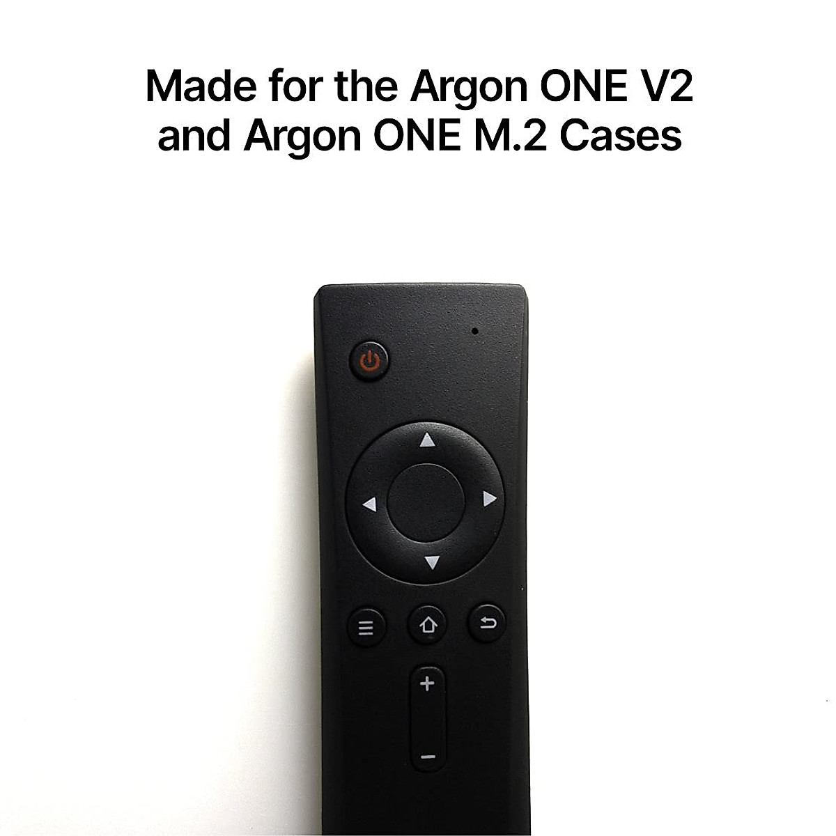 Argon IR Remote for Argon Raspberry Pi 4 Cases | with Programmable Buttons and Safe Shutdown | AAA Battery not Included