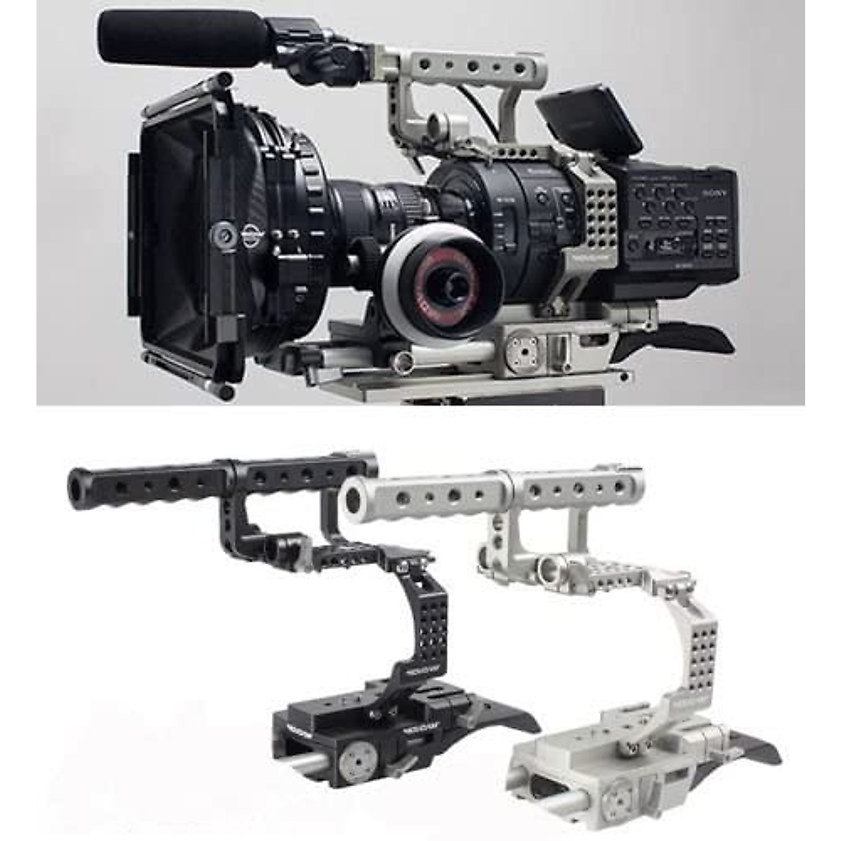 MOVCAM NEX-FS700 Shoulder Rig Kit Camera DSLR Support