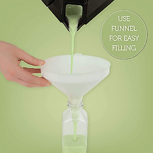 Disposable Juice Container with Caps, 12 Oz Reusable, Clear & Empty Smoothie Bottle For Grab & Go Drink & Juicing Journey, 12 Pack BPA-Free Plastic Water Bottles, Handy, Leak-Proof Beverage Containers