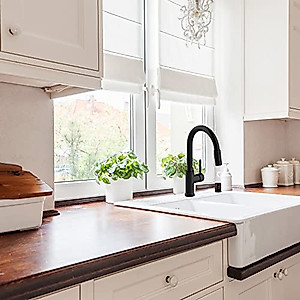 Design House 593848 Eastport II Pull-Down Kitchen Faucet in Matte Black